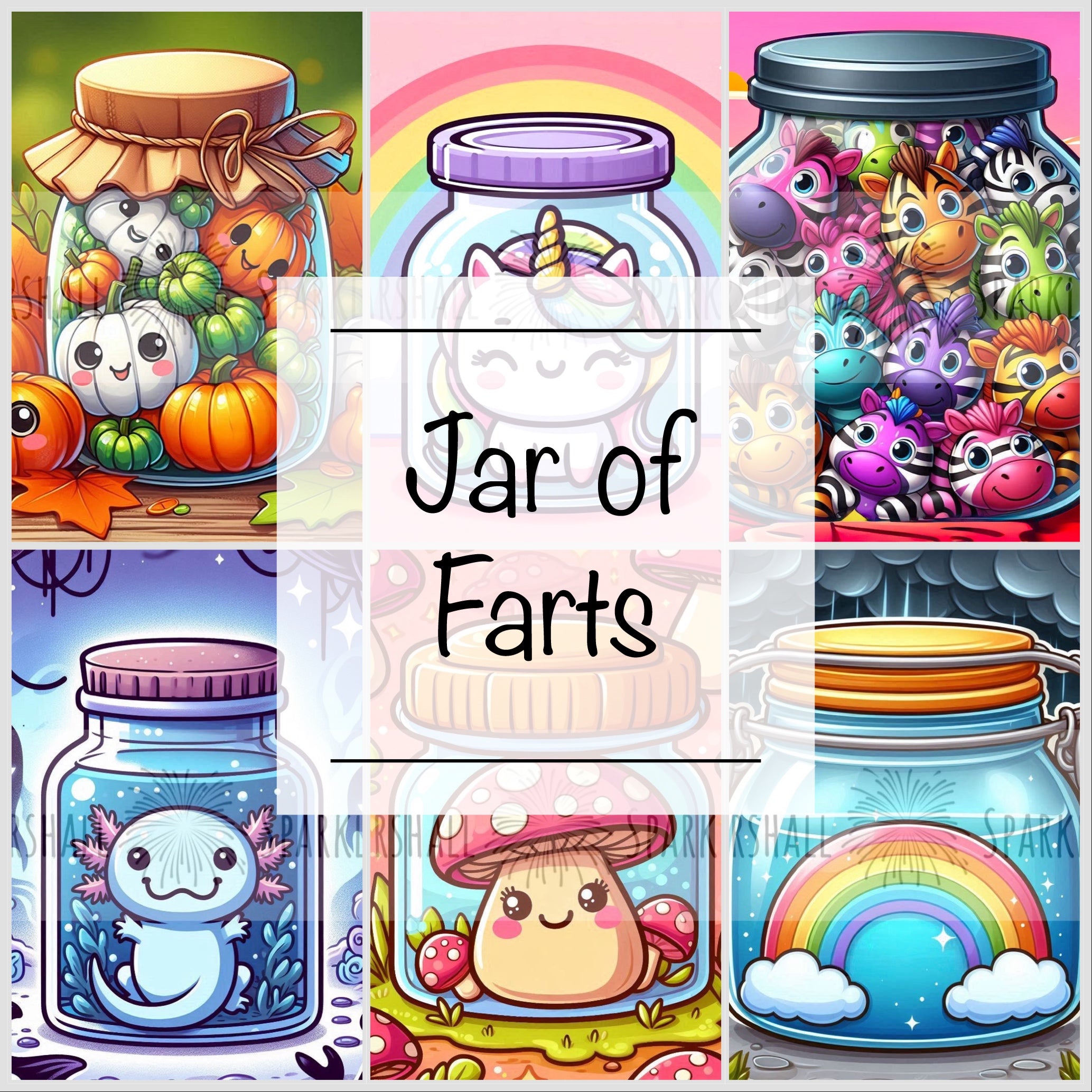 Jar of Farts Collection – Marshall Sparkles