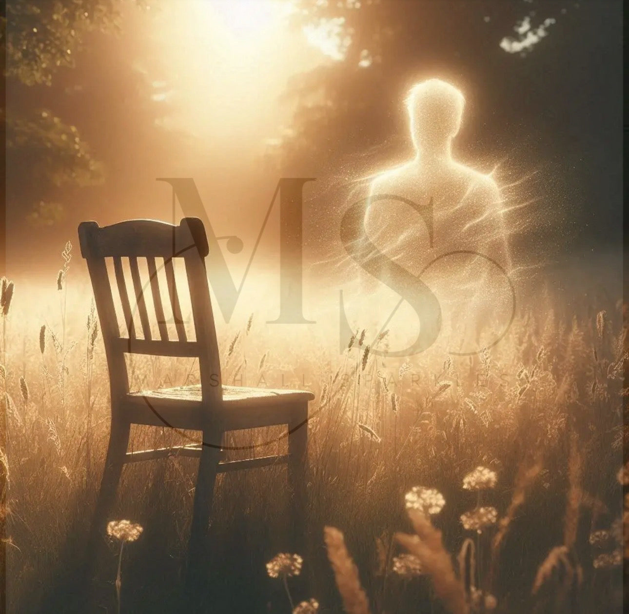 The empty chair © 60x60 (PTO) – Marshall Sparkles